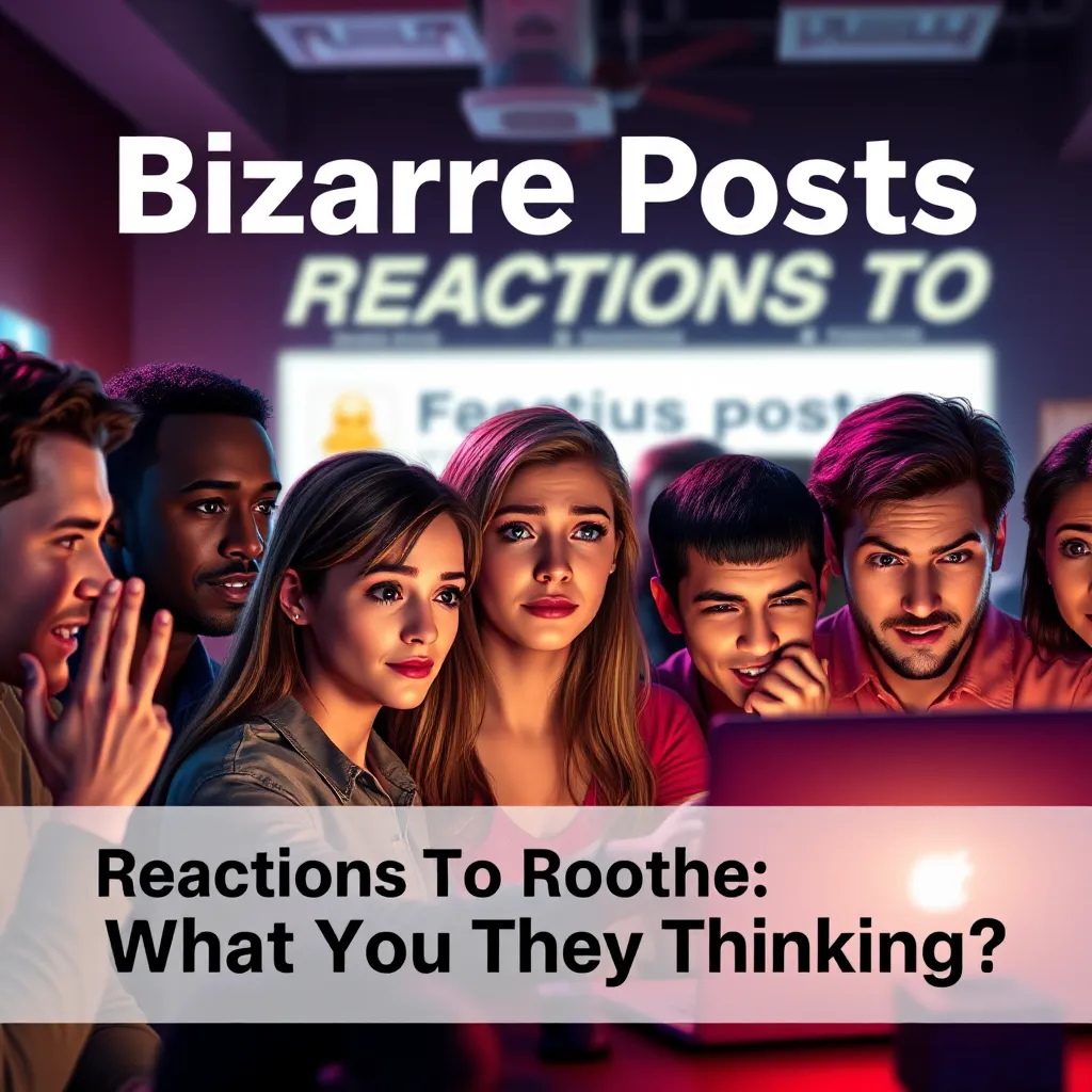 Reactions to Bizarre Posts: What Are They Thinking? 😂 : LevelUpTalk