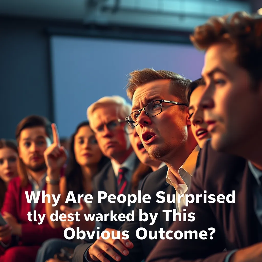Why Are People Surprised by This Obvious Outcome? : LevelUpTalk
