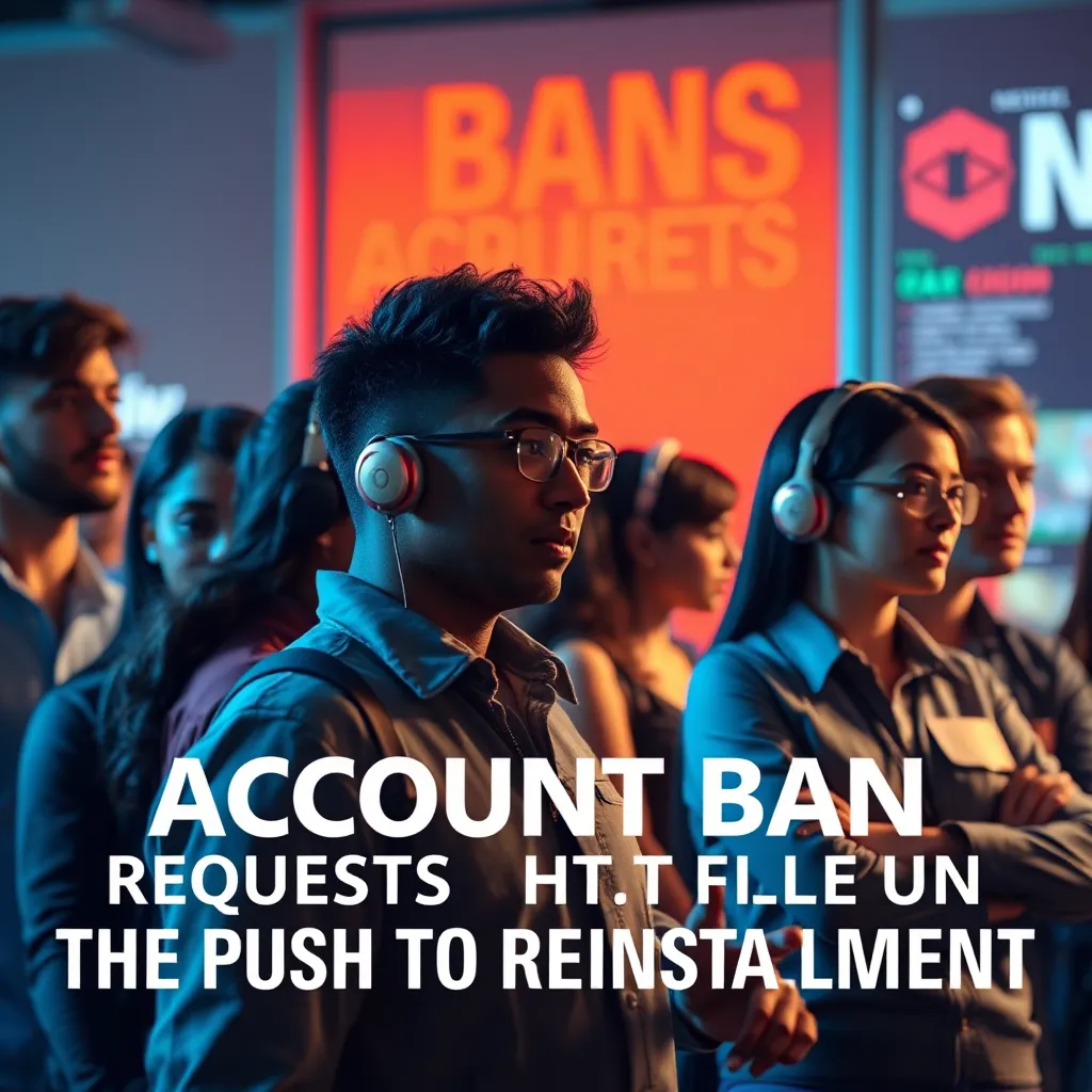Account Ban Requests: The Push for Reinstatement : LevelUpTalk