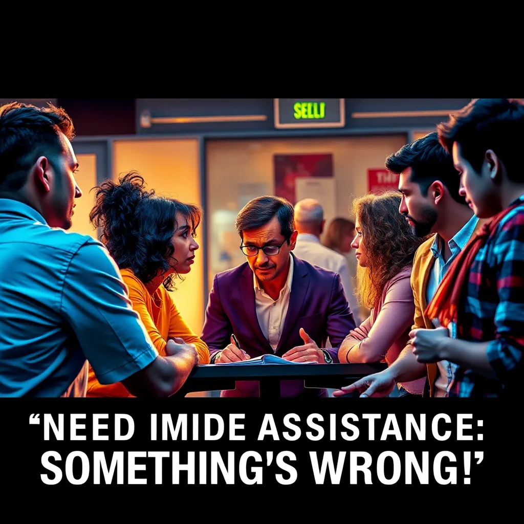 Need Immediate Assistance: Something's Wrong! : LevelUpTalk