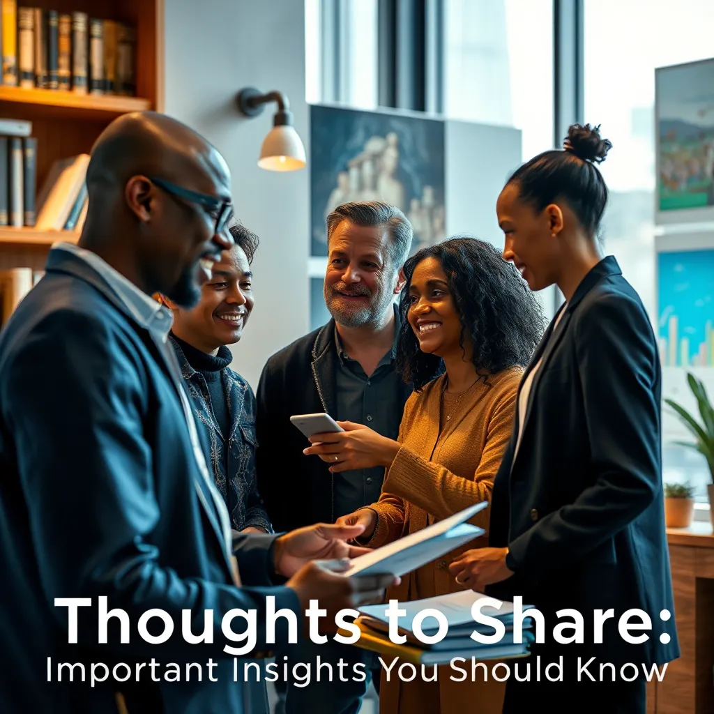 Thoughts to Share: Important Insights You Should Know : LevelUpTalk