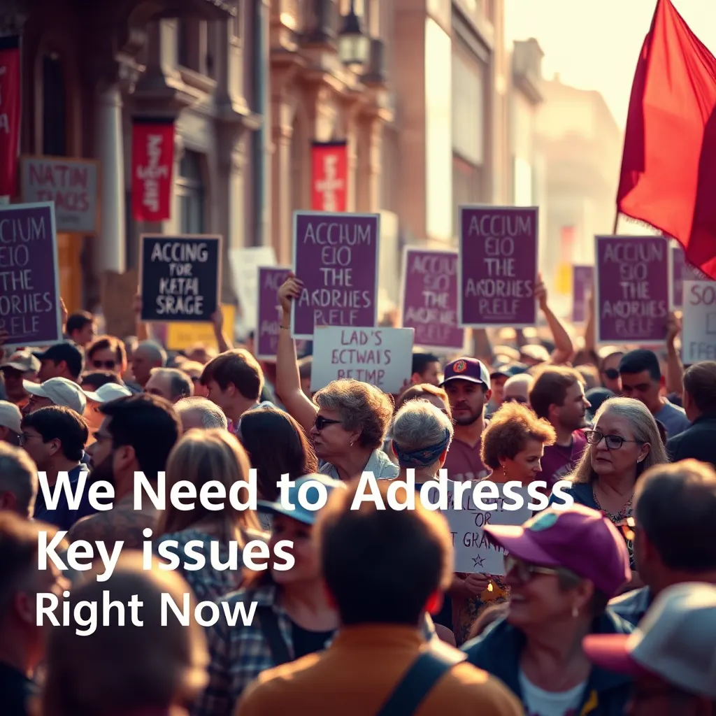 We Need to Address Key Issues Right Now : LevelUpTalk