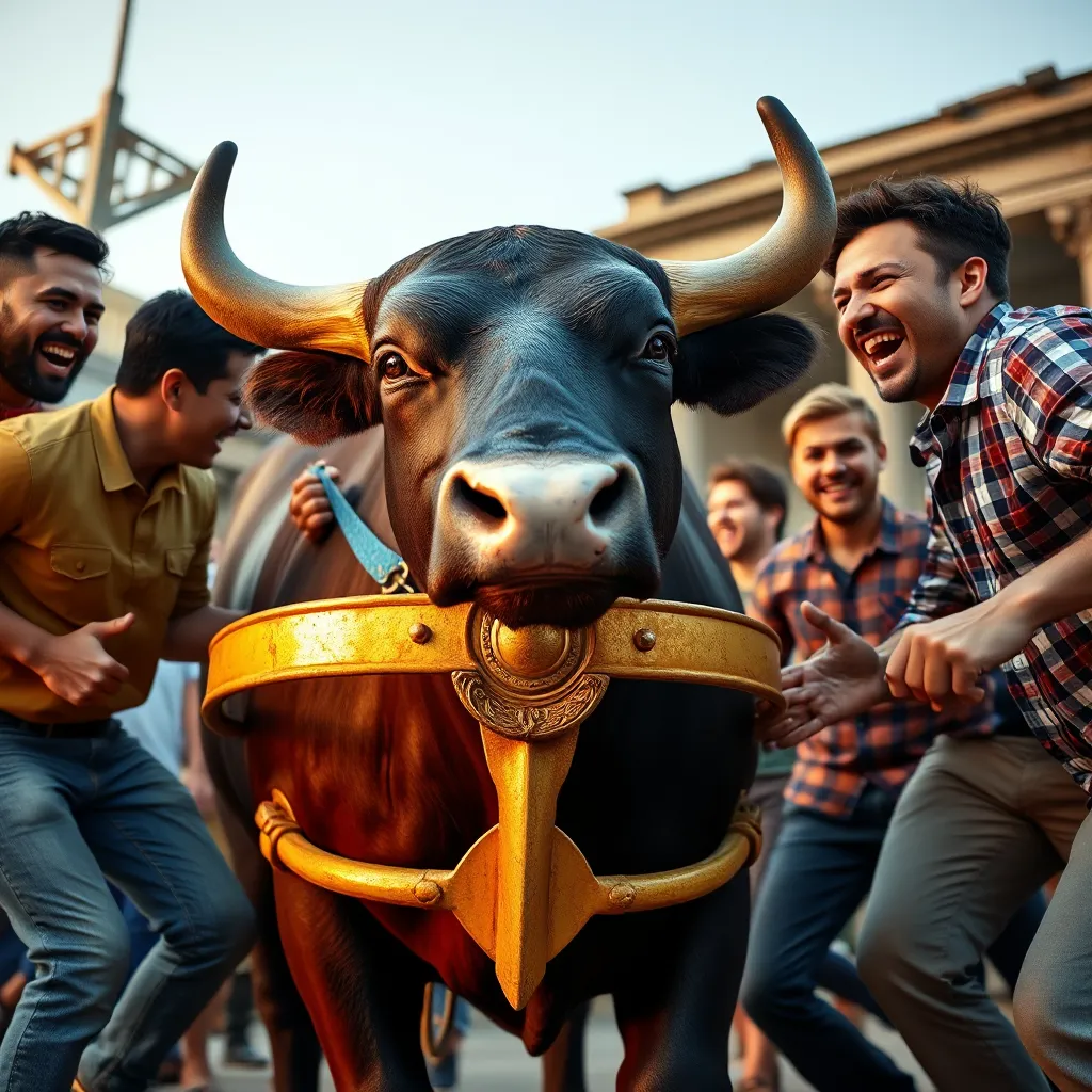 People's Struggle to Defeat the Bull: A Funny Reflection : LevelUpTalk