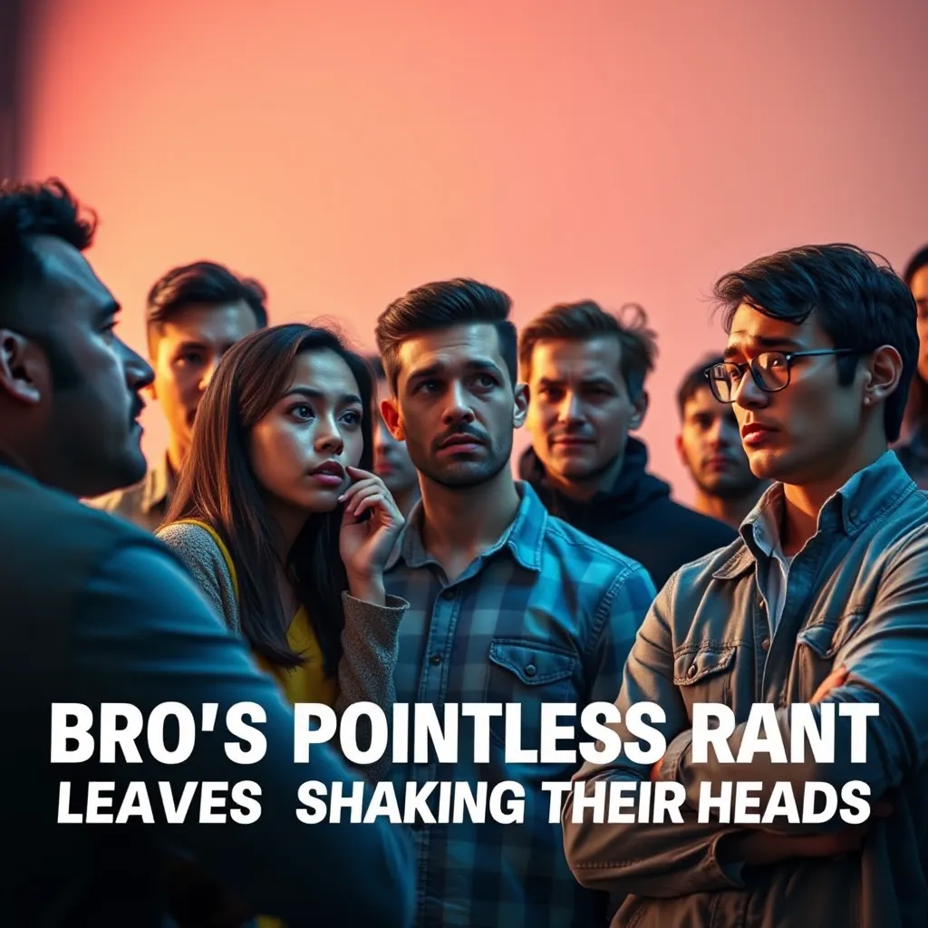 Bro's Pointless Rant Leaves People Shaking Their Heads : LevelUpTalk