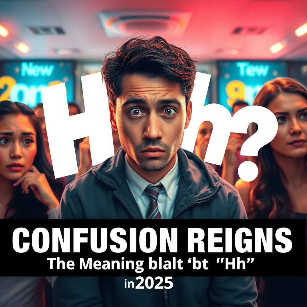 Confusion Reigns: The Meaning Behind 'Huh?' in 2025 : LevelUpTalk