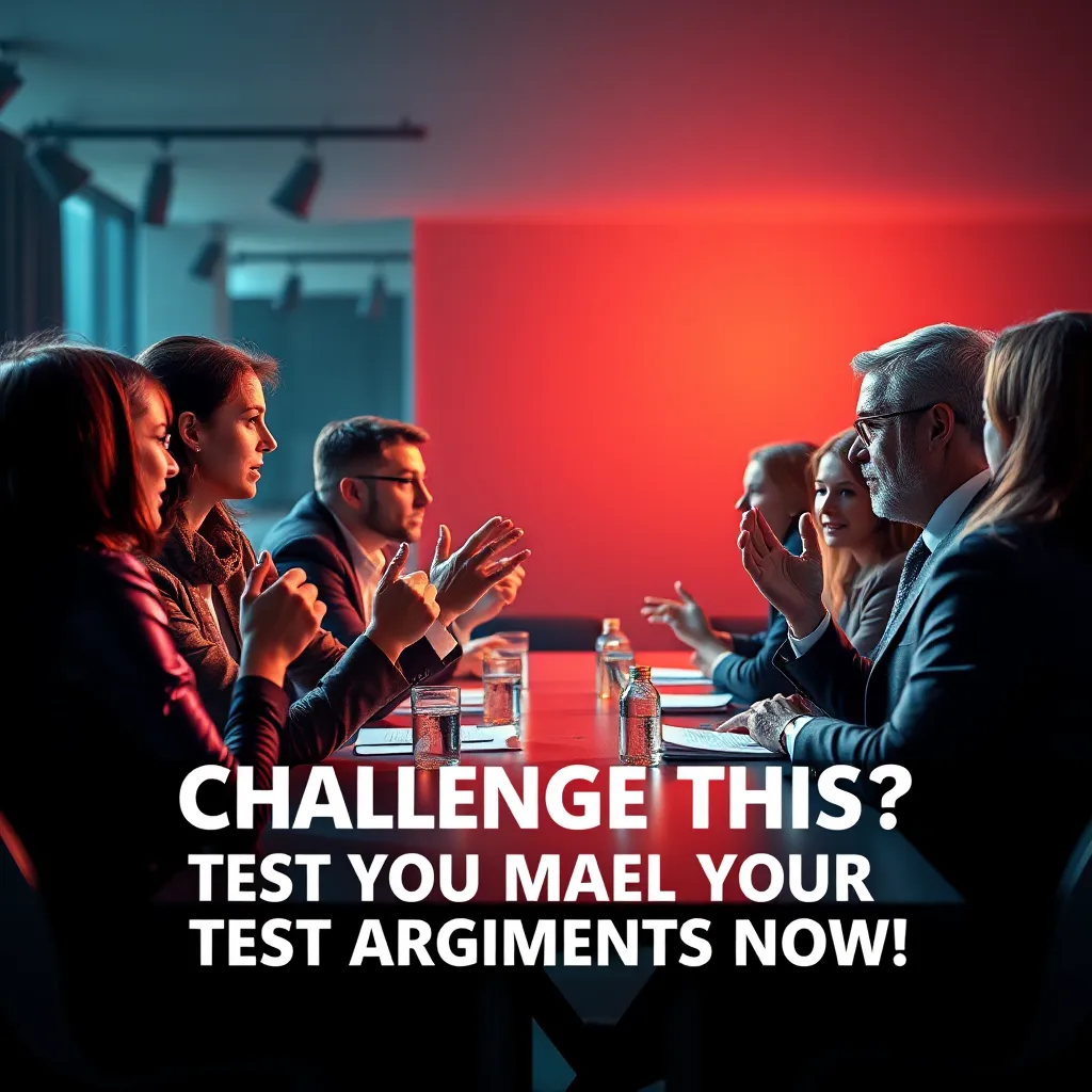 Can You Challenge This? Test Your Arguments Now! : LevelUpTalk