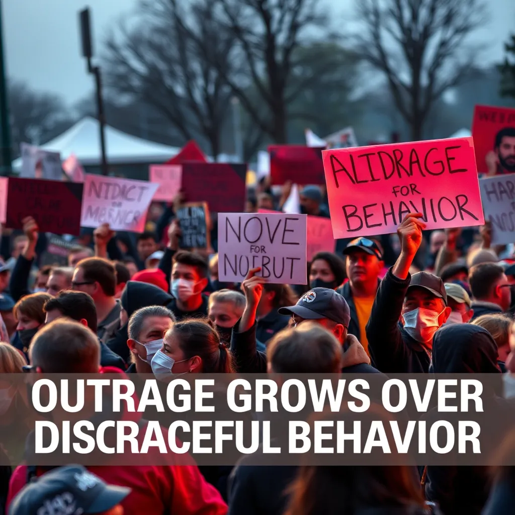 Outrage Grows Over Disgraceful Behavior : LevelUpTalk