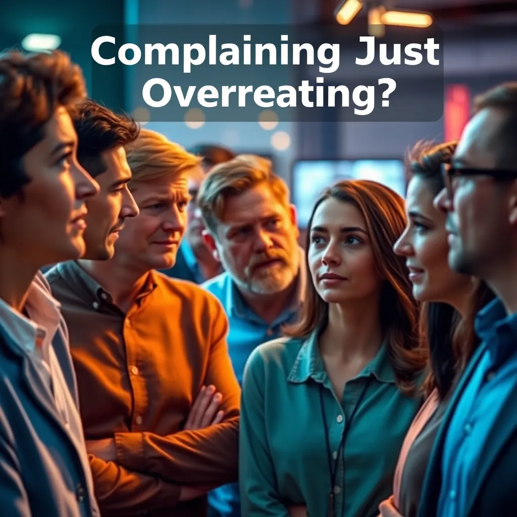 Is Complaining Just Overreacting? A Closer Look : LevelUpTalk