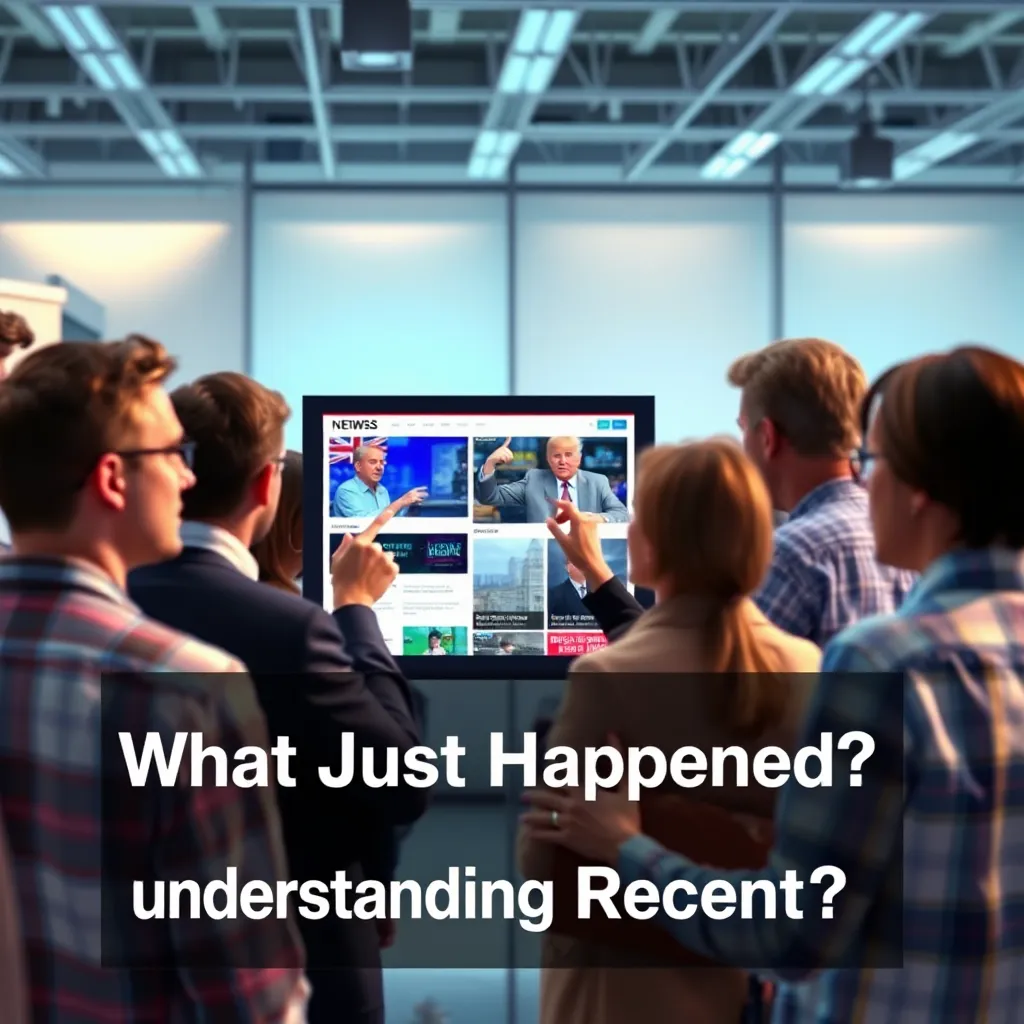 What Just Happened? Understanding Recent Events : LevelUpTalk