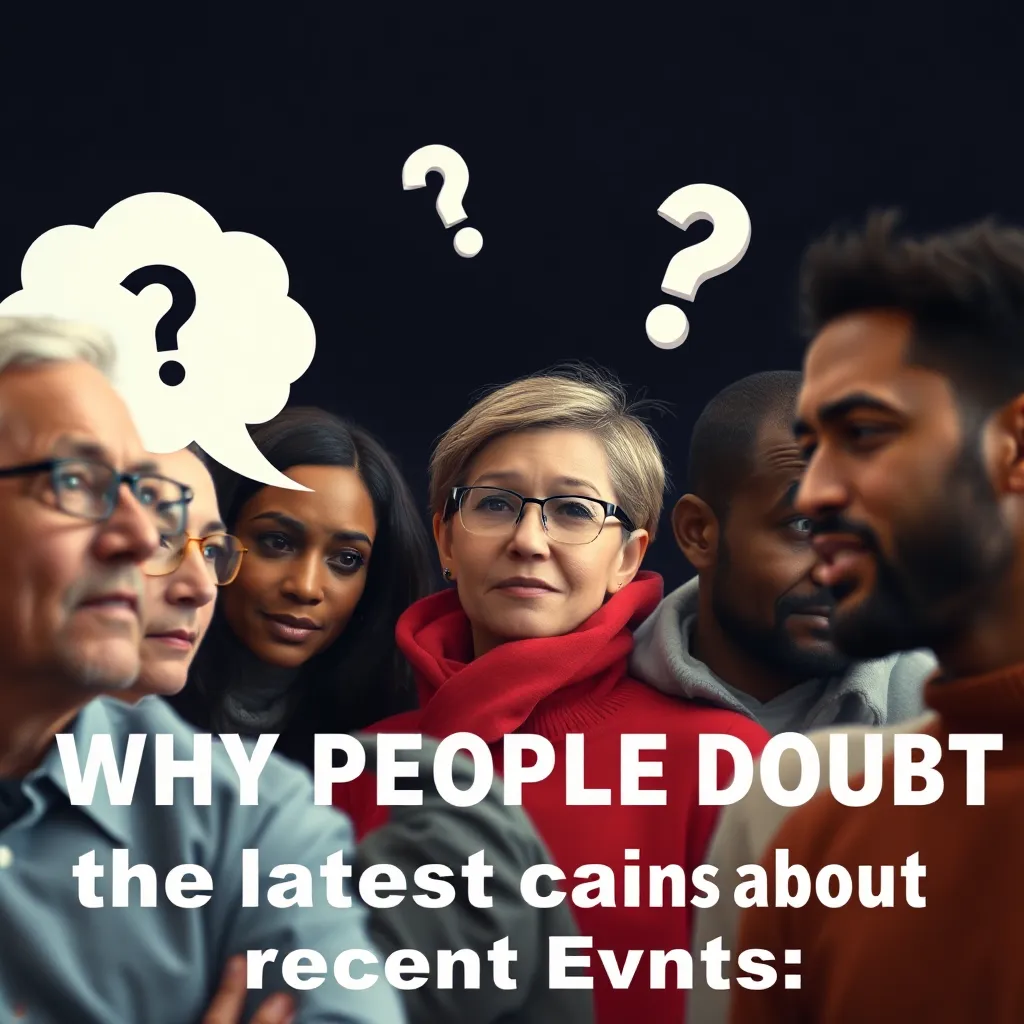 Why People Doubt the Latest Claims About Recent Events : LevelUpTalk