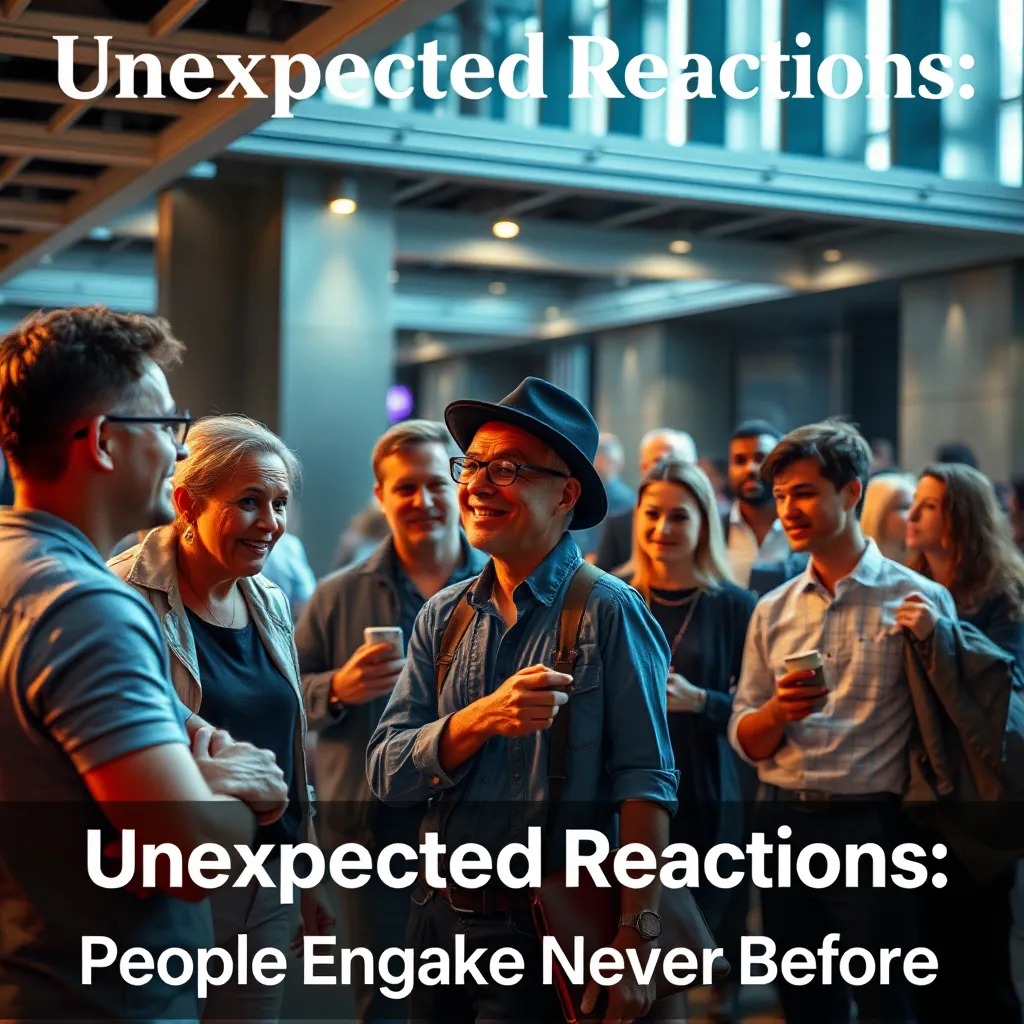 Unexpected Reactions: People Engage Like Never Before : LevelUpTalk