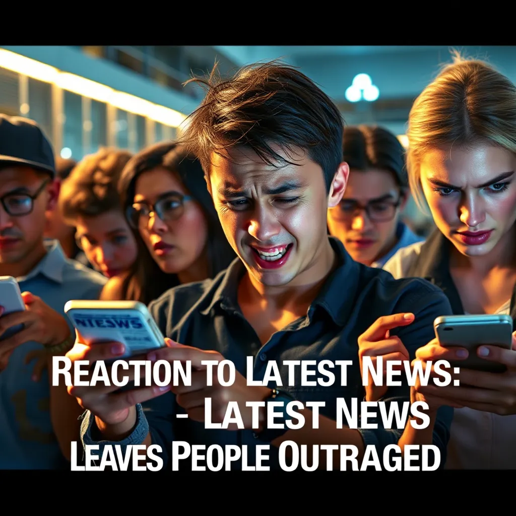 Reaction to Latest News Leaves People Outraged : LevelUpTalk