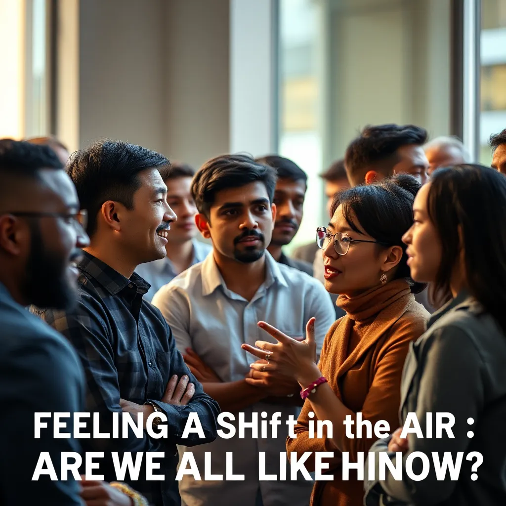 Feeling a Shift in the Air: Are We All Like Him Now? : LevelUpTalk