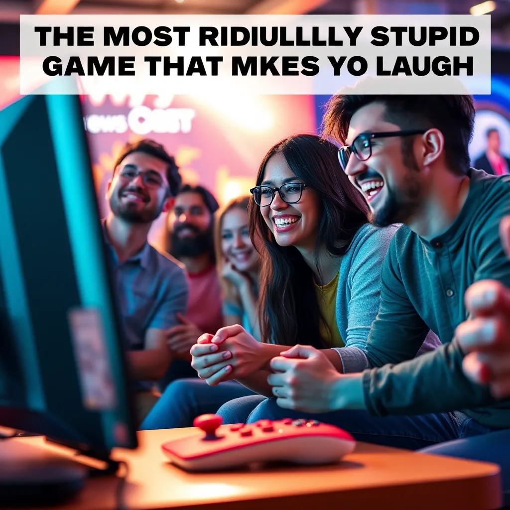 The Most Ridiculously Stupid Game That Makes You Laugh : LevelUpTalk