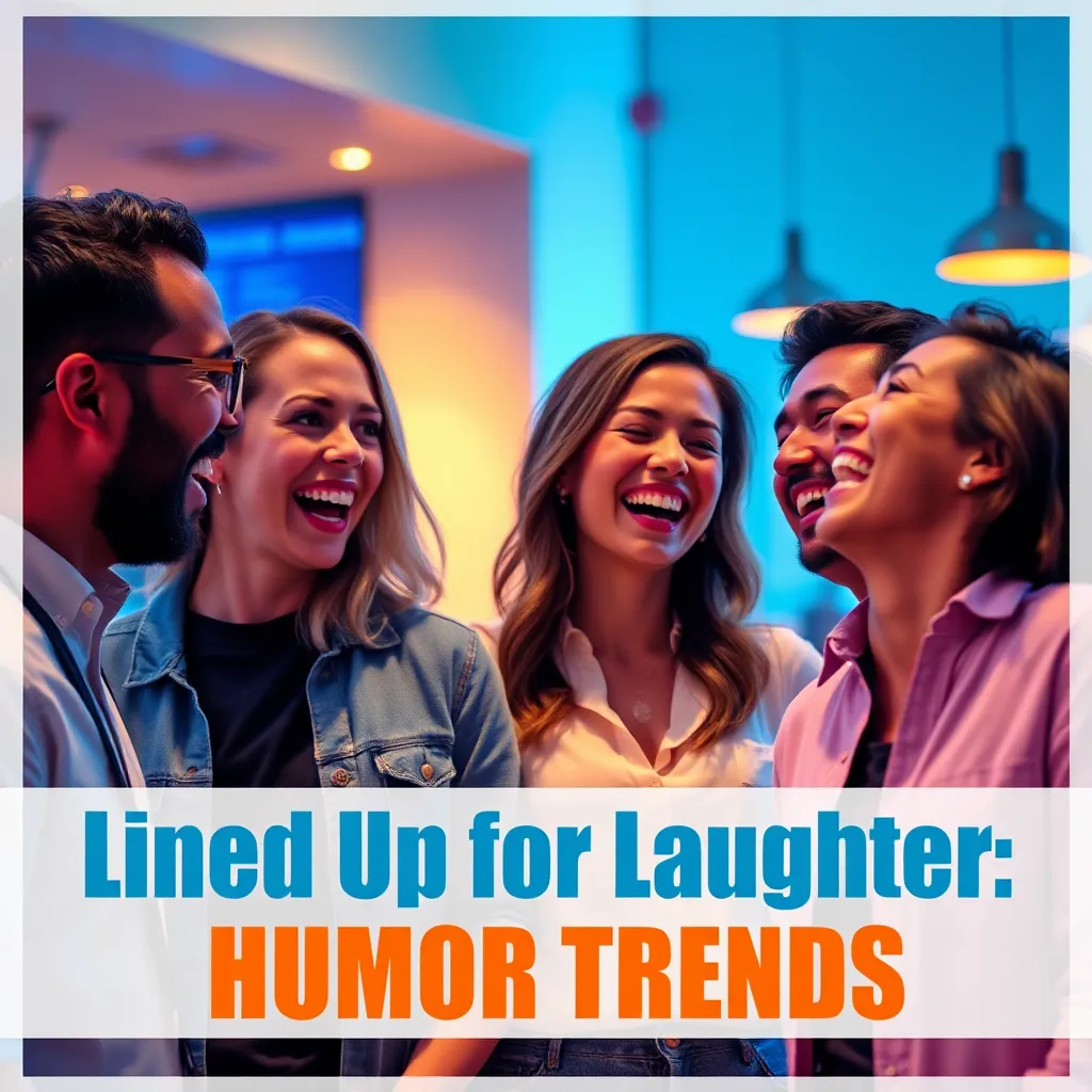 Lined Up for Laughter: A Deep Dive into Humor Trends : LevelUpTalk