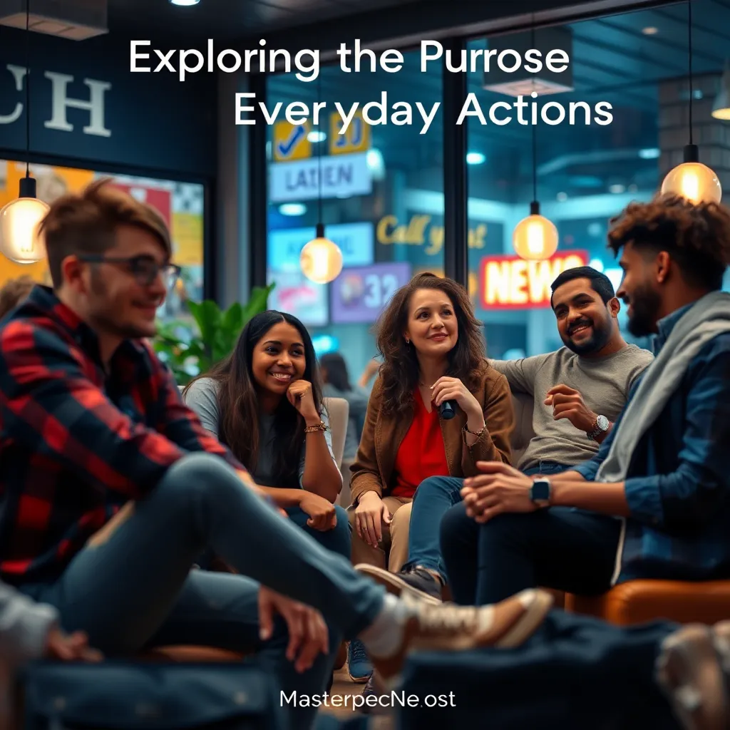Exploring the Purpose Behind Everyday Actions : LevelUpTalk