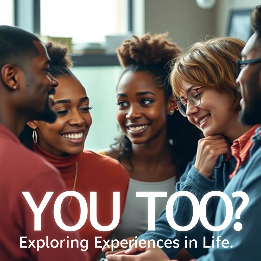 You Too? Exploring Common Experiences in Life : LevelUpTalk