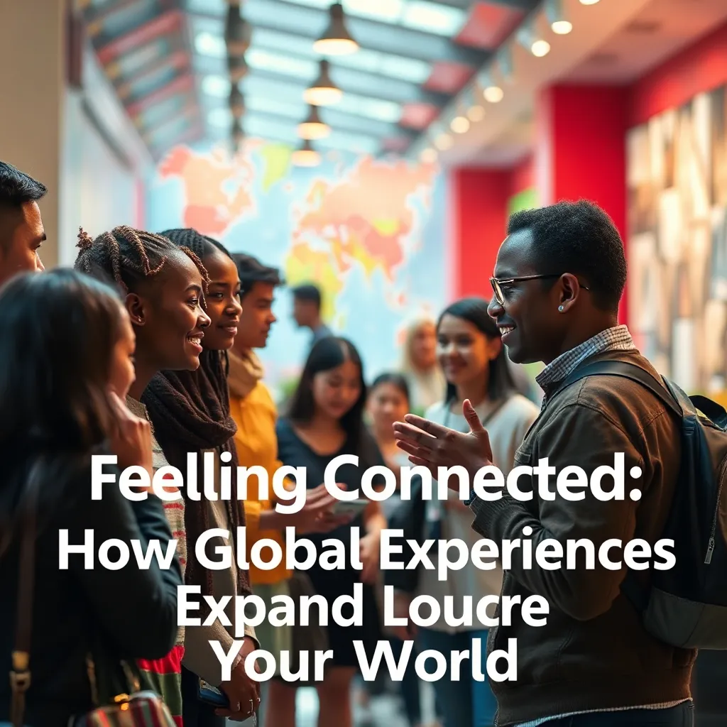 Feeling Connected: How Global Experiences Expand Our World : LevelUpTalk