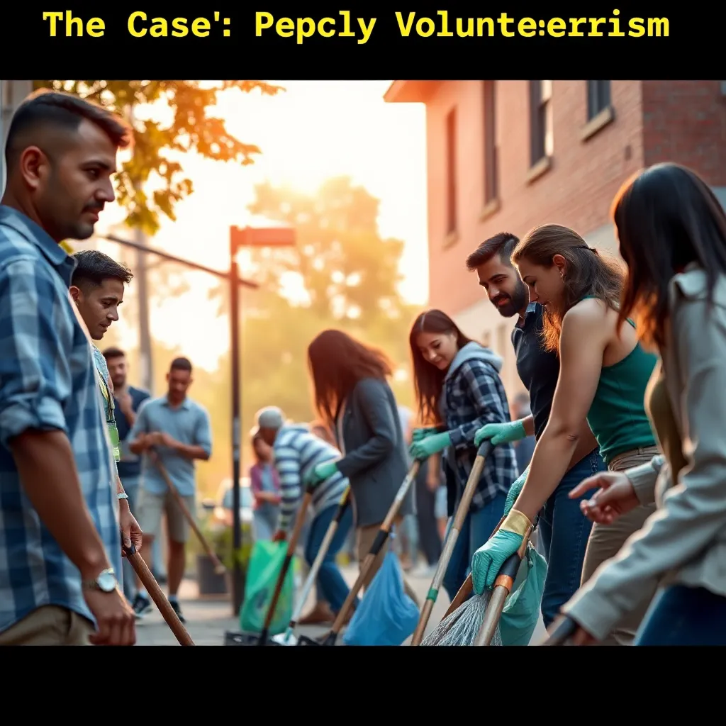 The Case for Compulsory Volunteerism in Society : LevelUpTalk