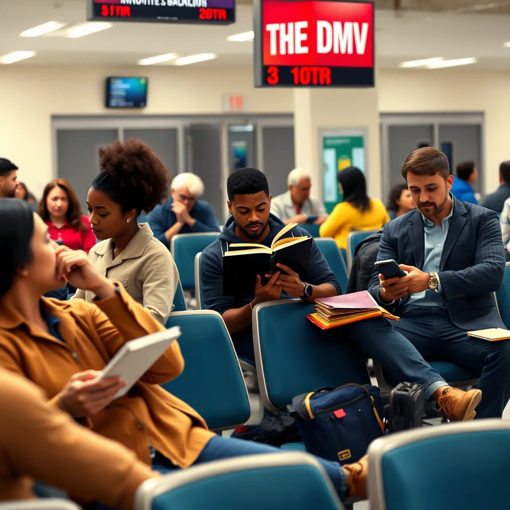 Innovative Ways to Pass Time at the DMV Without Stress : LevelUpTalk
