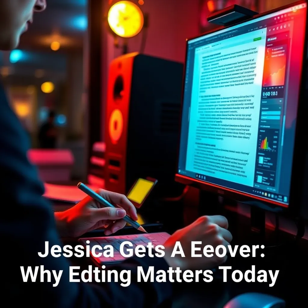 Jessica Gets A Makeover: Why Editing Matters Today : LevelUpTalk