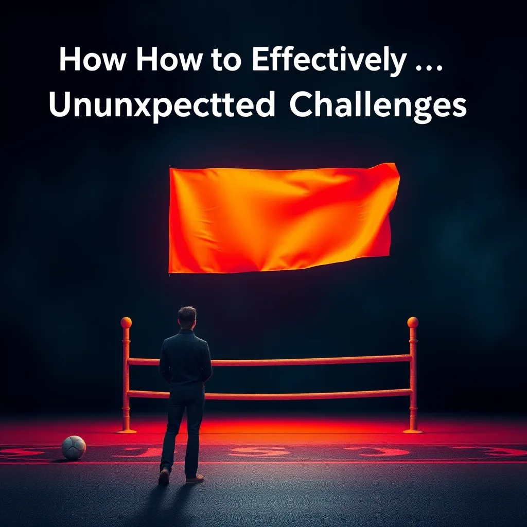 How to Effectively Counter Unexpected Challenges : LevelUpTalk