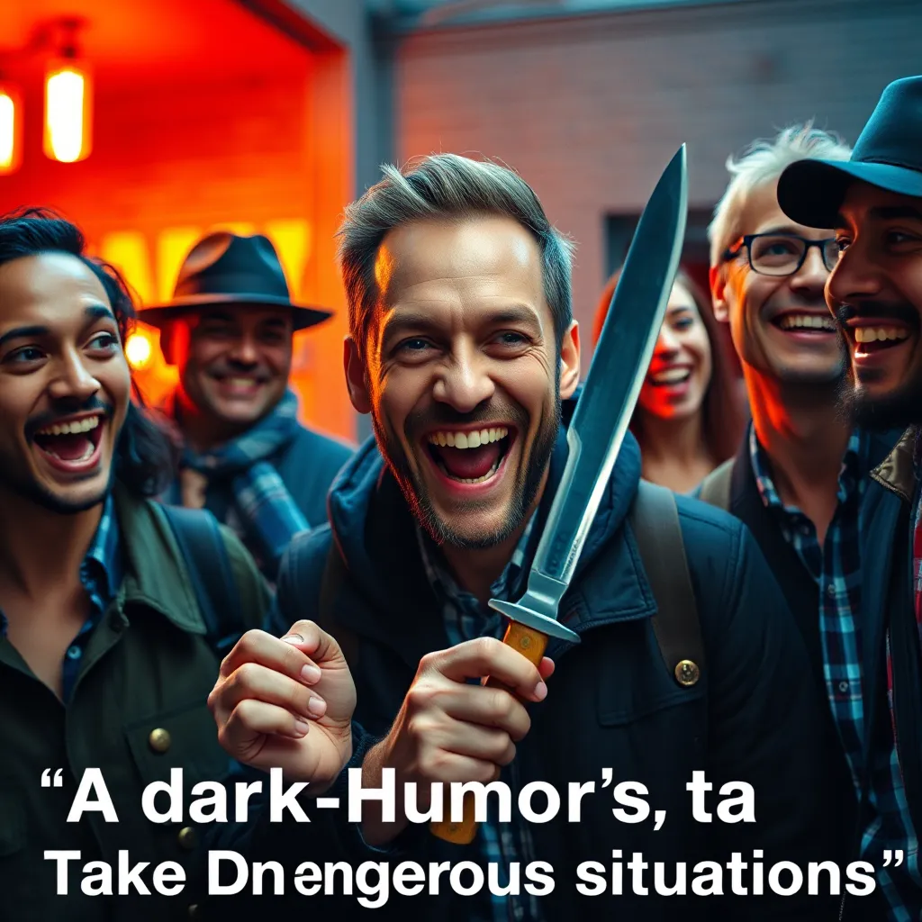 A Dark Humor Take on Dangerous Situations : LevelUpTalk