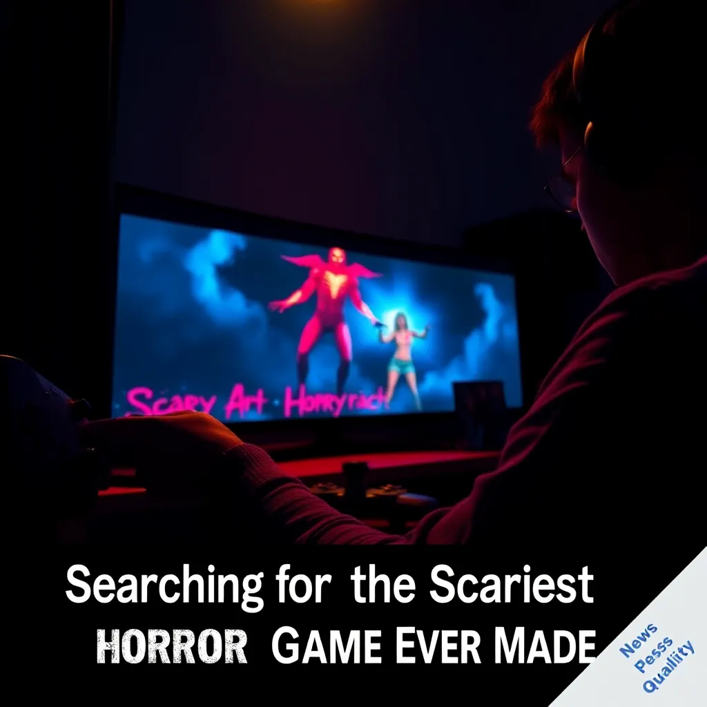 Searching for the Scariest Horror Game Ever Made : LevelUpTalk