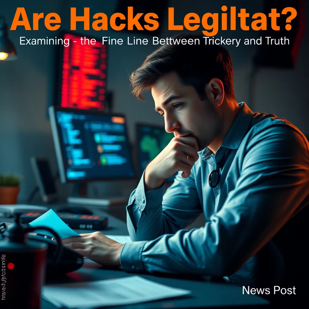 Are Hacks Legit? Examining the Fine Line Between Trickery and Truth ...