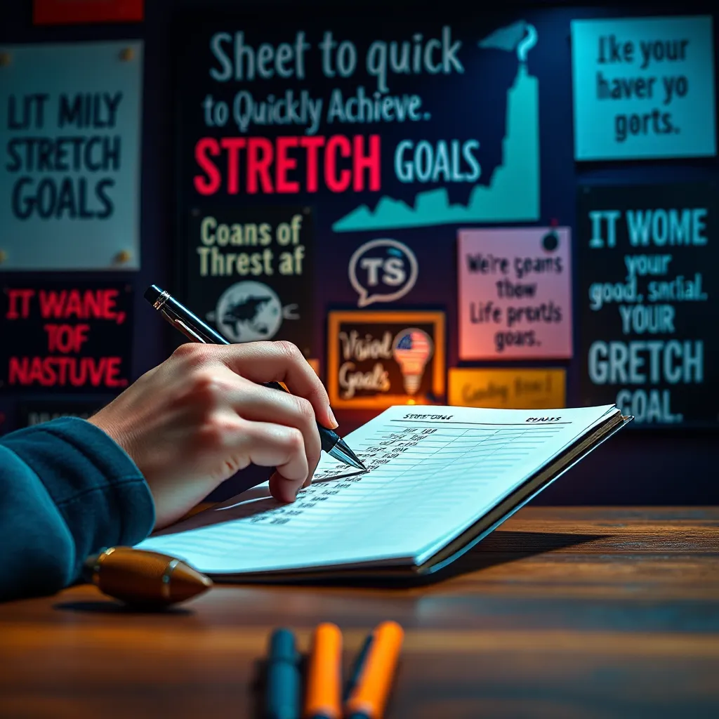 Top Activities to Quickly Achieve Stretch Goals : LevelUpTalk