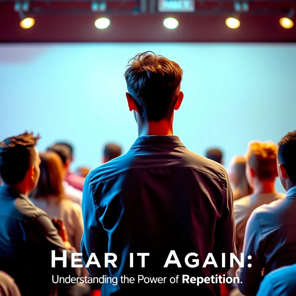 Hear It Again: Understanding the Power of Repetition : LevelUpTalk