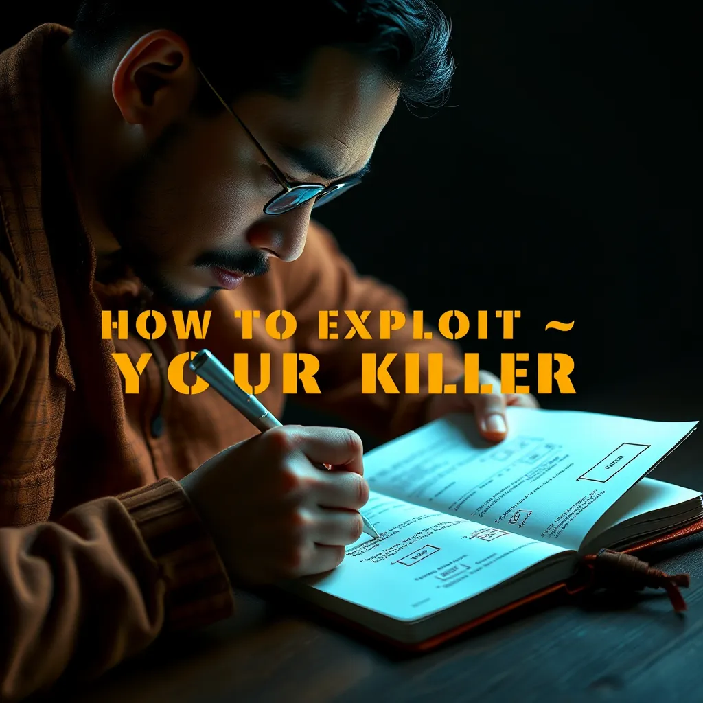 How to Exploit Your Killer: Strategies & Insights : LevelUpTalk
