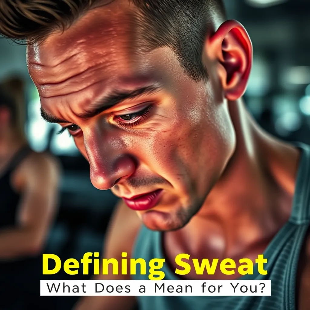 Defining Sweat: What Does It Mean to You? : LevelUpTalk