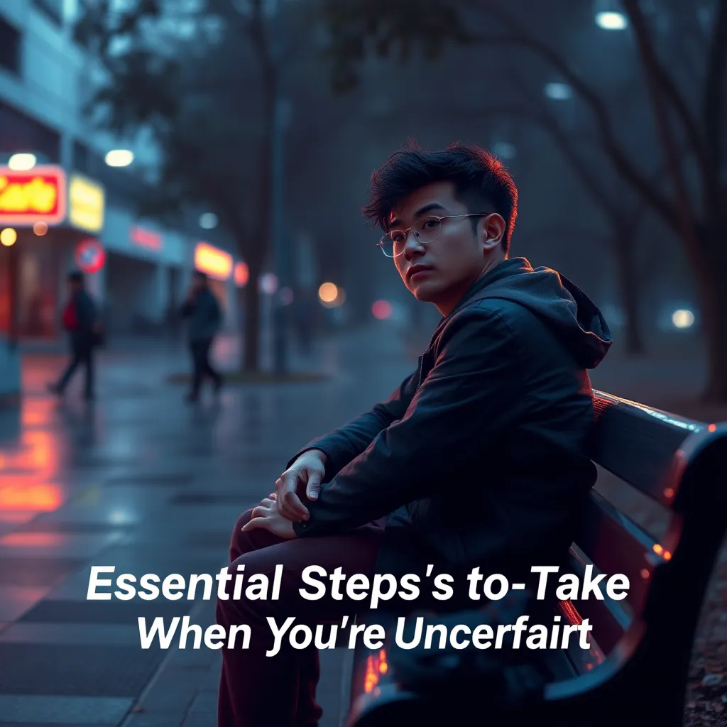 Essential Steps to Take When You're Uncertain : LevelUpTalk