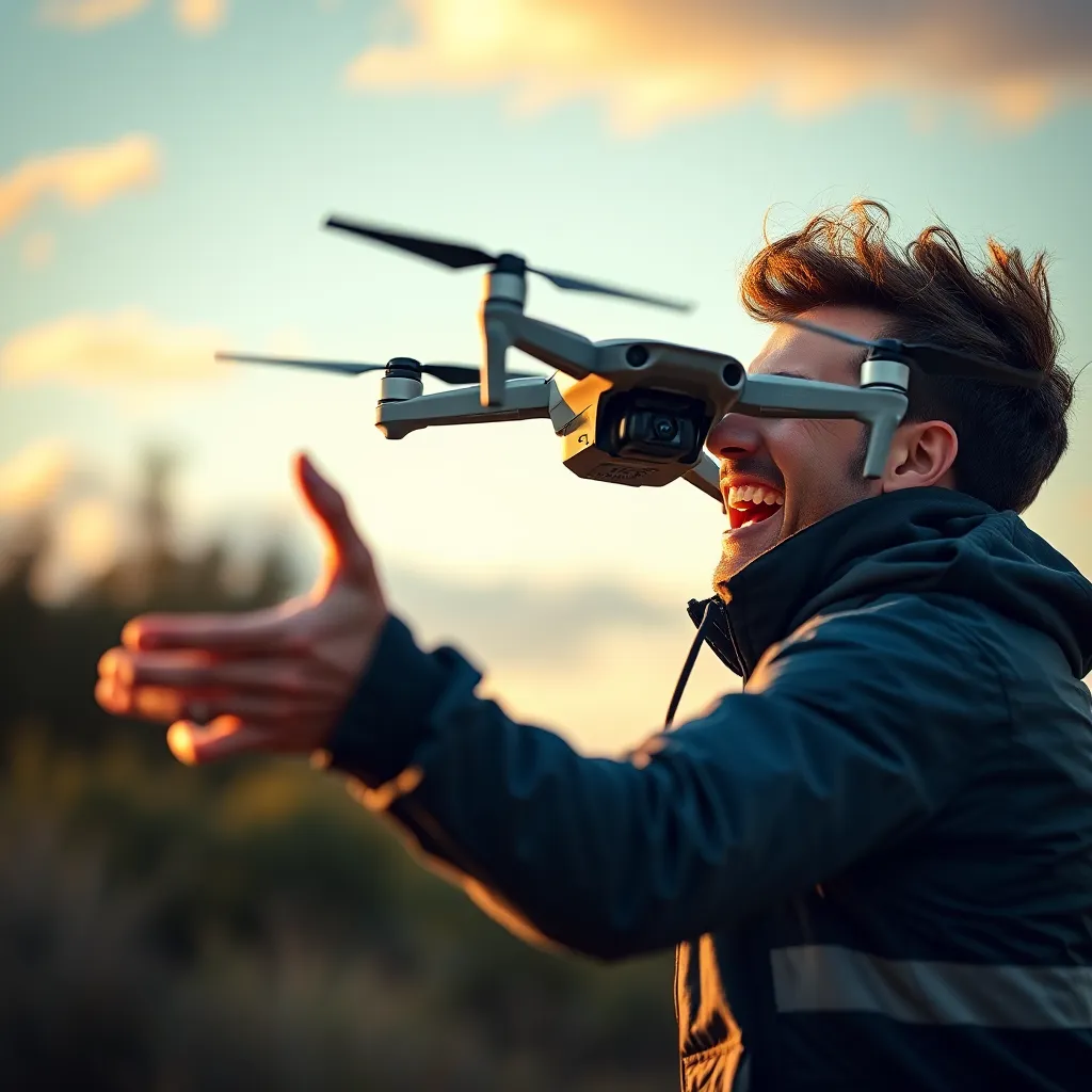 Exciting First Experience with New Drone Technology : LevelUpTalk