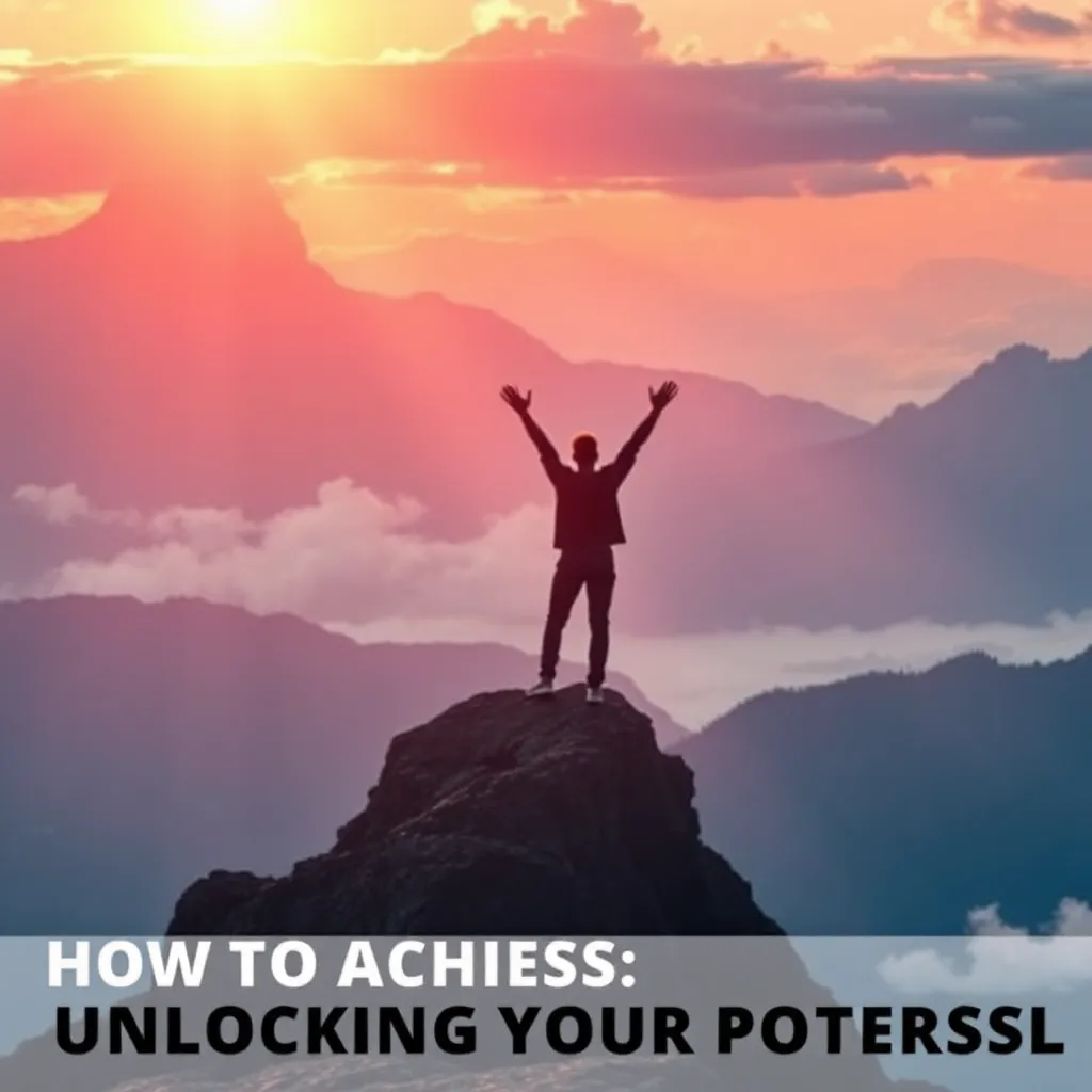 How to Achieve Success: Unlocking Your Potential : LevelUpTalk