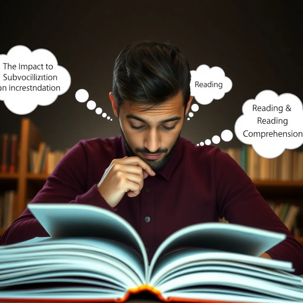 The Impact of Subvocalization on Reading Comprehension : LevelUpTalk