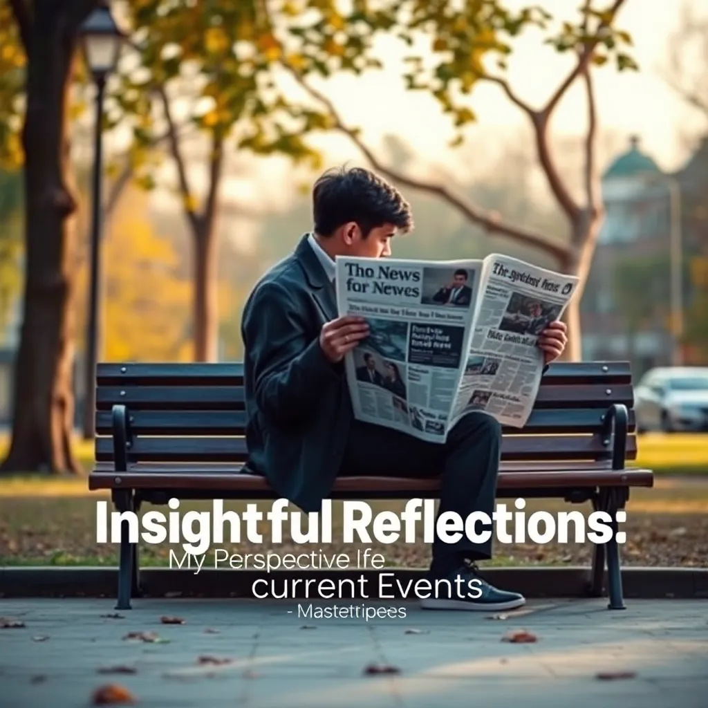 Insightful Reflections: My Perspective on Current Events : LevelUpTalk