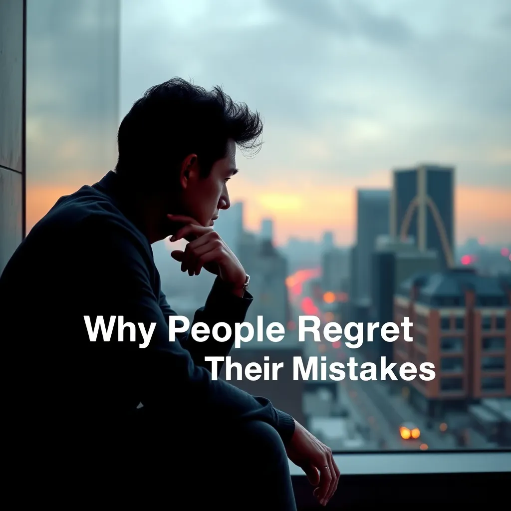Why People Regret Their Mistakes: A Deep Dive : LevelUpTalk