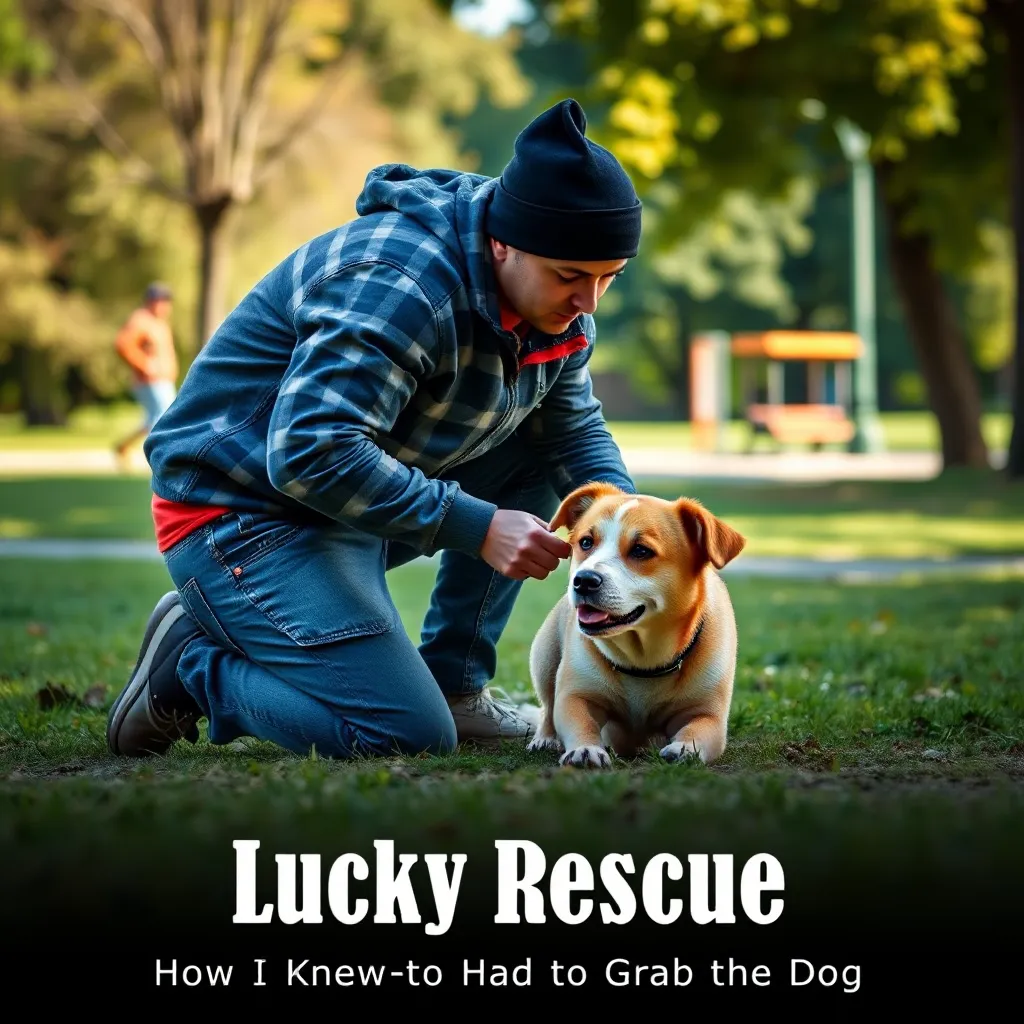 Lucky Rescue: How I Knew I Had to Grab the Dog : LevelUpTalk