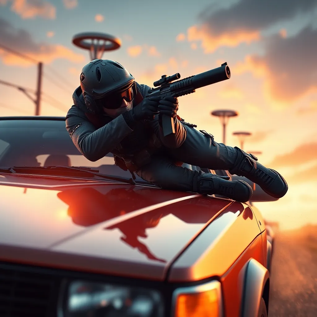 Wishing to Shoot While Sliding Across Car Hoods : LevelUpTalk