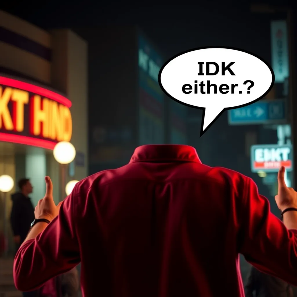 What Does It Mean When You Say 'IDK Either'? : LevelUpTalk