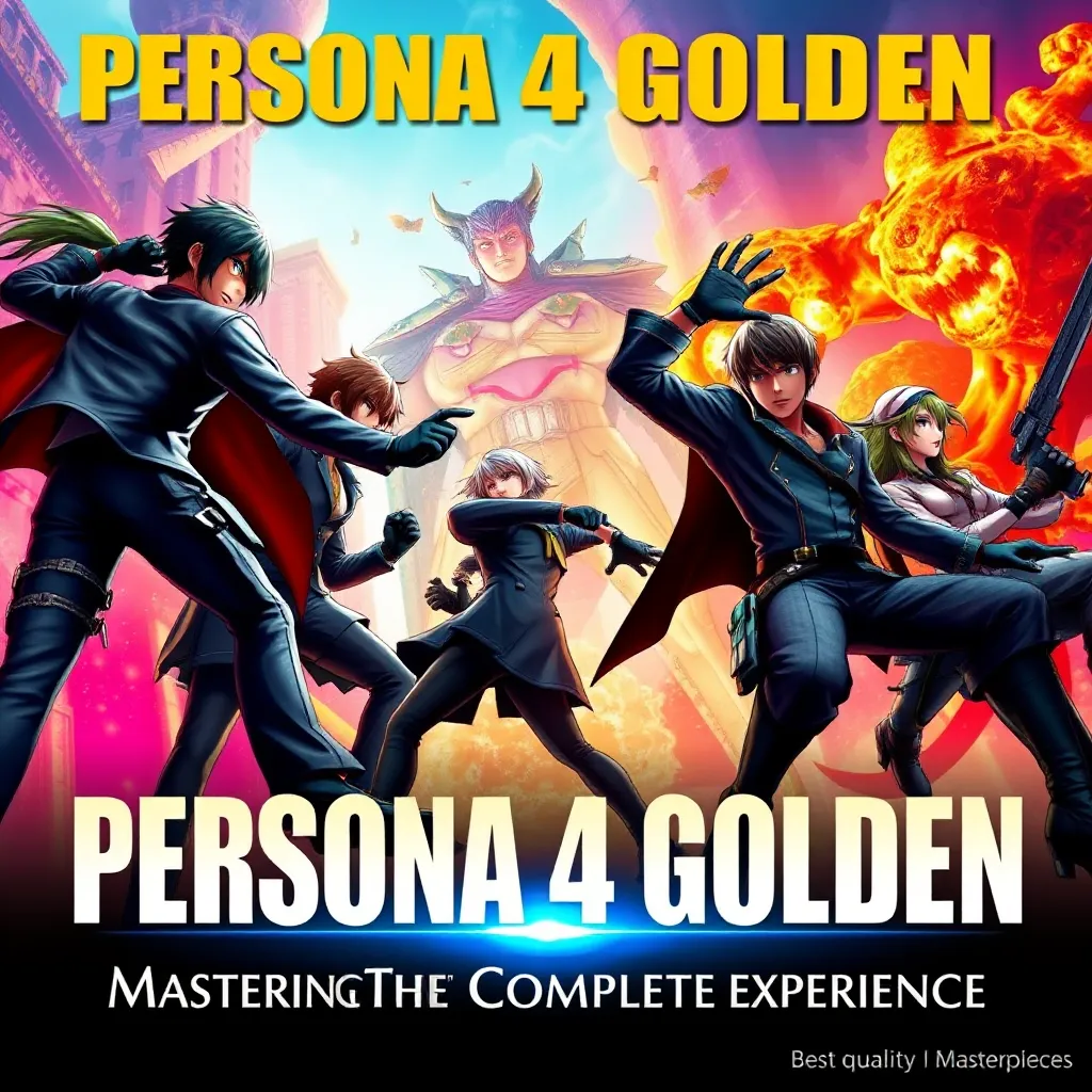 Persona 4 Golden: Mastering the Complete Experience : LevelUpTalk