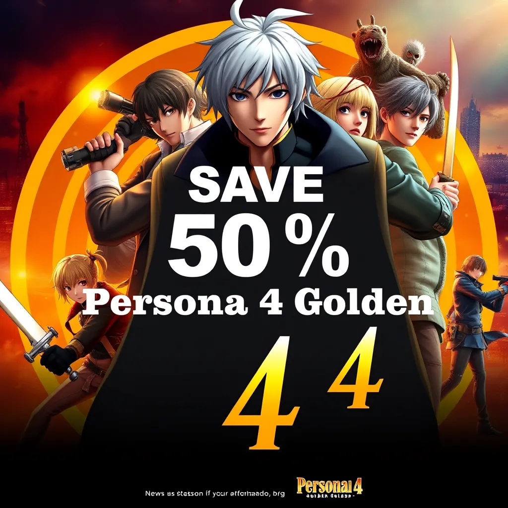 Save 50% on Persona 4 Golden: Limited Time Offer : LevelUpTalk