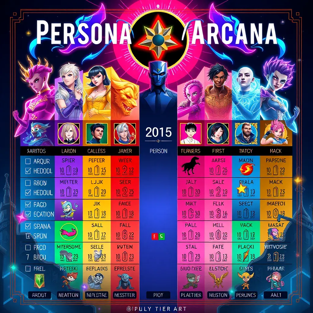 Ranking the Best Persona/Arcana: A Complete Tier List : LevelUpTalk