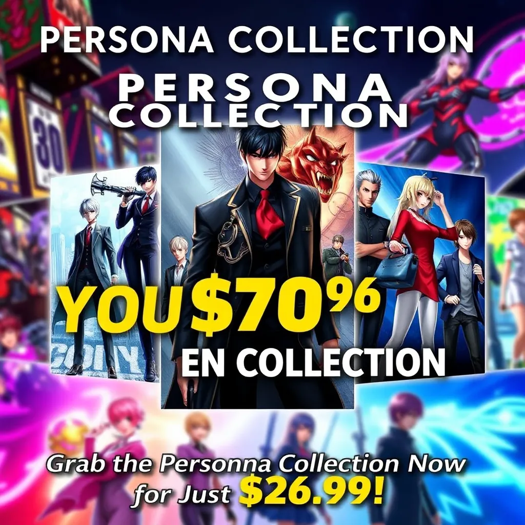 Grab the Persona Collection Now for Just $26.99! : LevelUpTalk