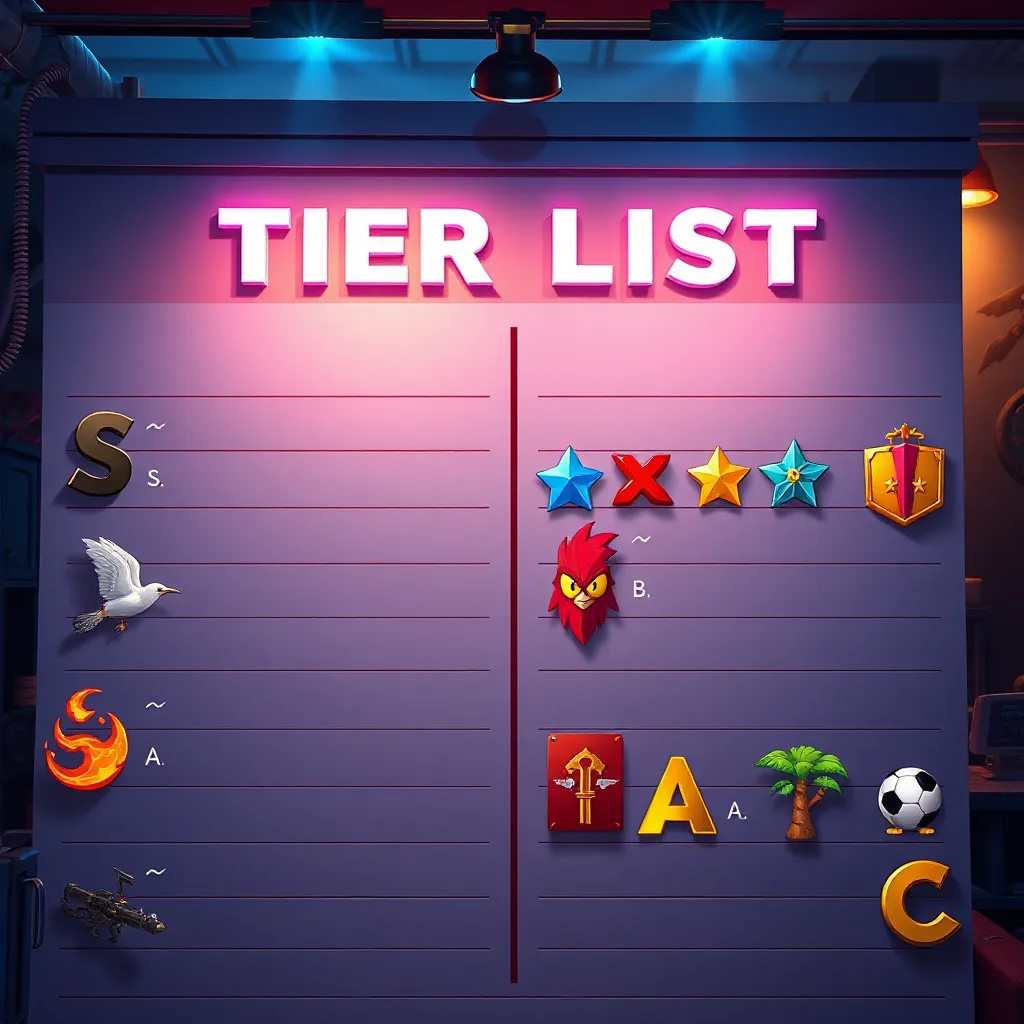Creating My Own Tier List: A Personal Taste Reflection : LevelUpTalk