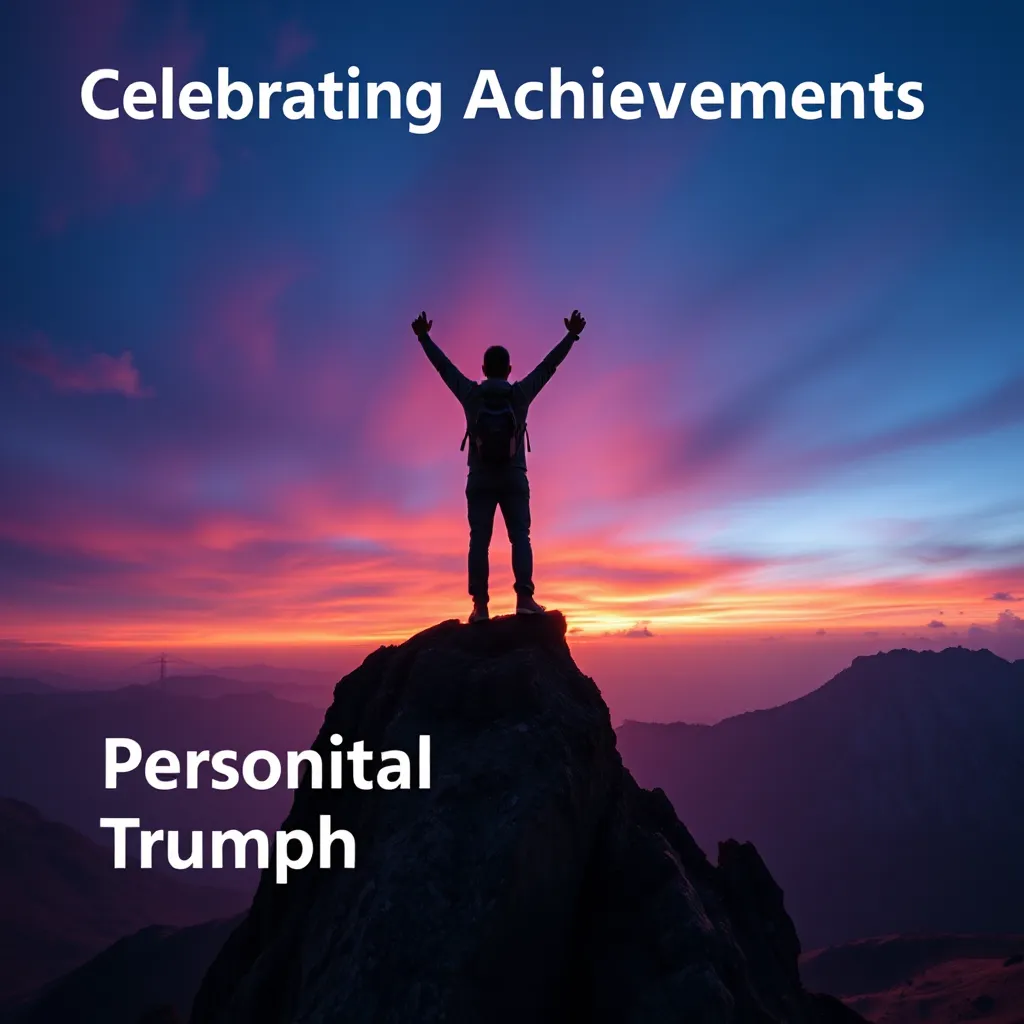Celebrating Achievements: A Personal Triumph : LevelUpTalk