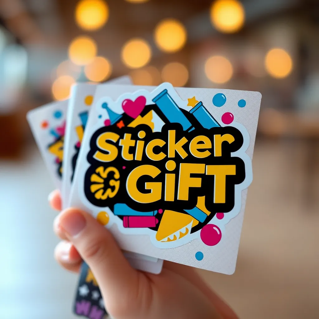 Personalized Sticker Gift: A Creative Touch from Friends : LevelUpTalk