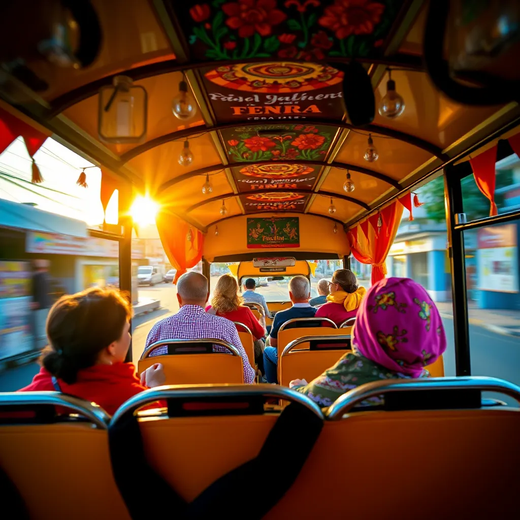 Experience the Charm of a Traditional Peruvian Bus Ride : LevelUpTalk